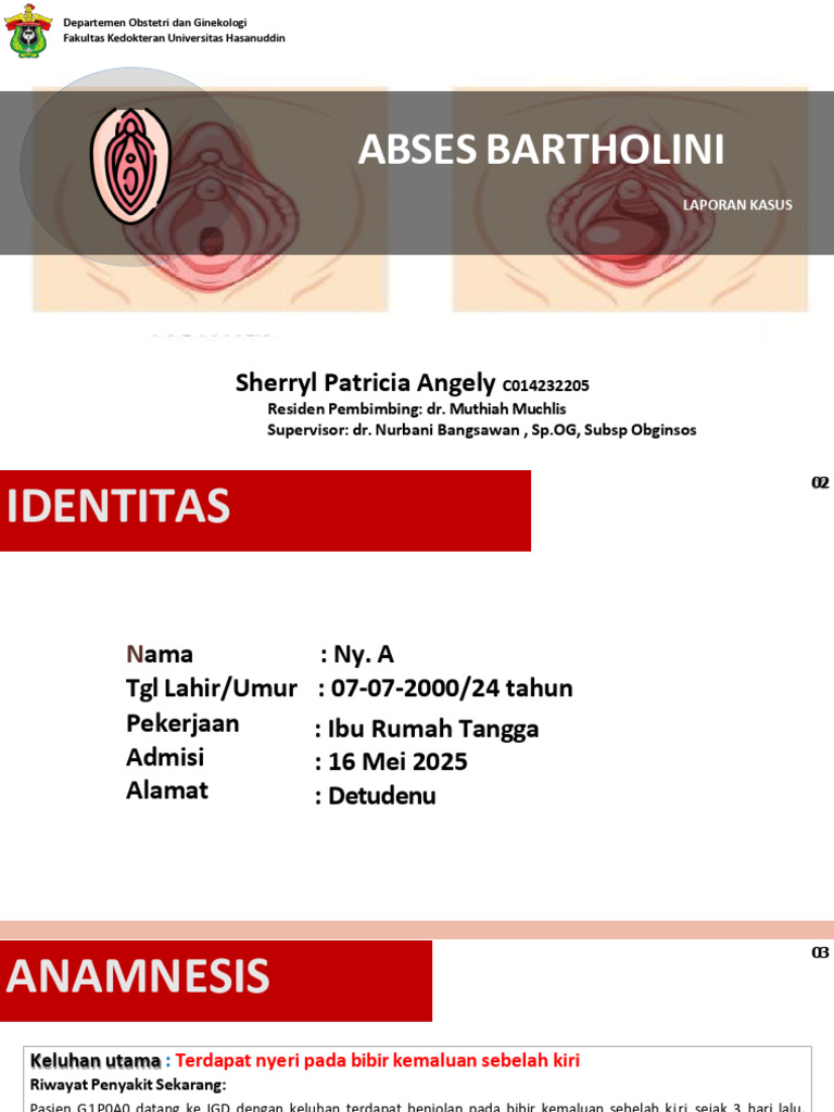 Penanganan Abses Bartholini pada Wanita | PDF