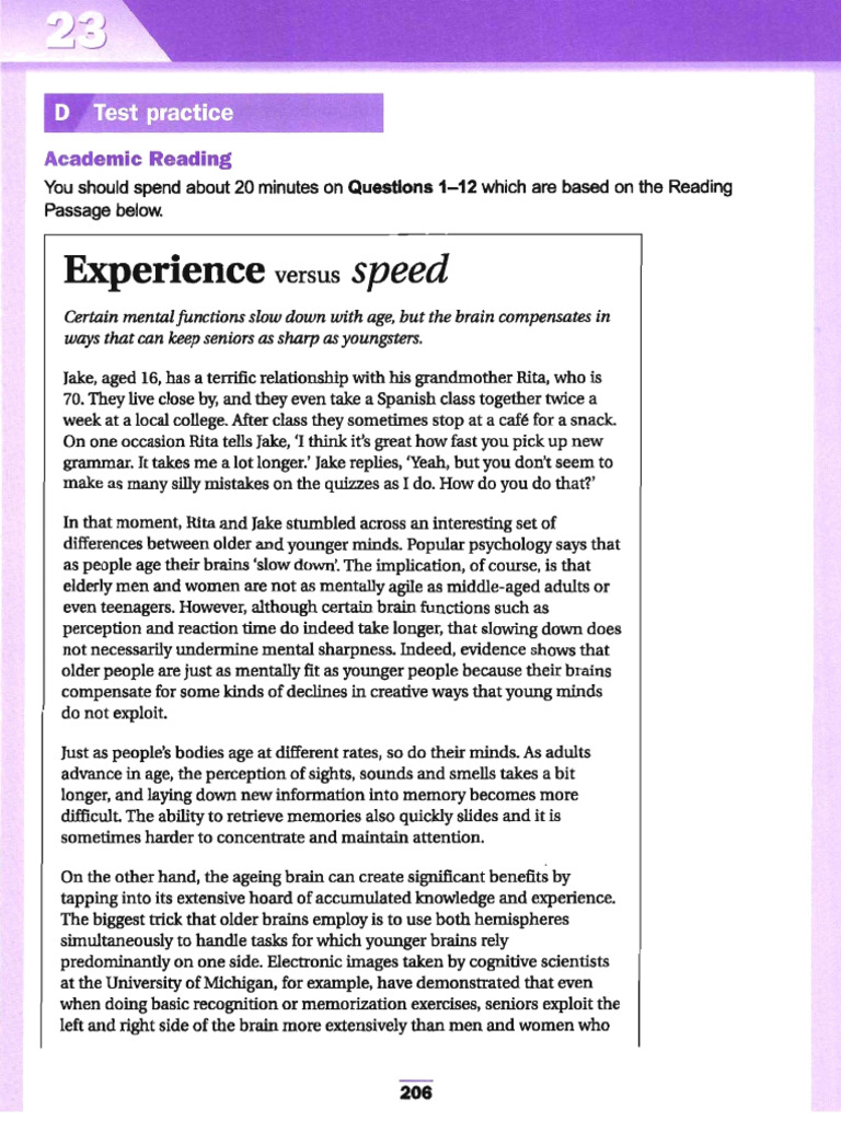 Jobs - Experience Vs Speed - Grammar | PDF
