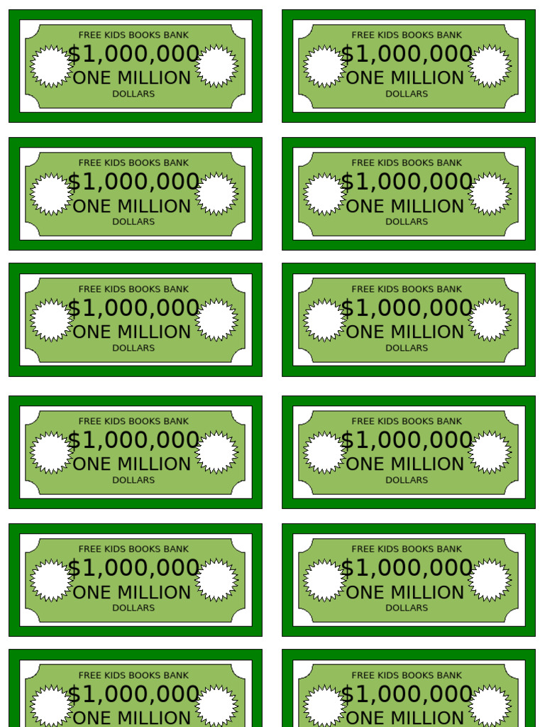 Monopoly Money - Editable | PDF