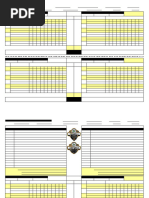 NFHS Volleyball Score Sheet | PDF | Referee | Sports