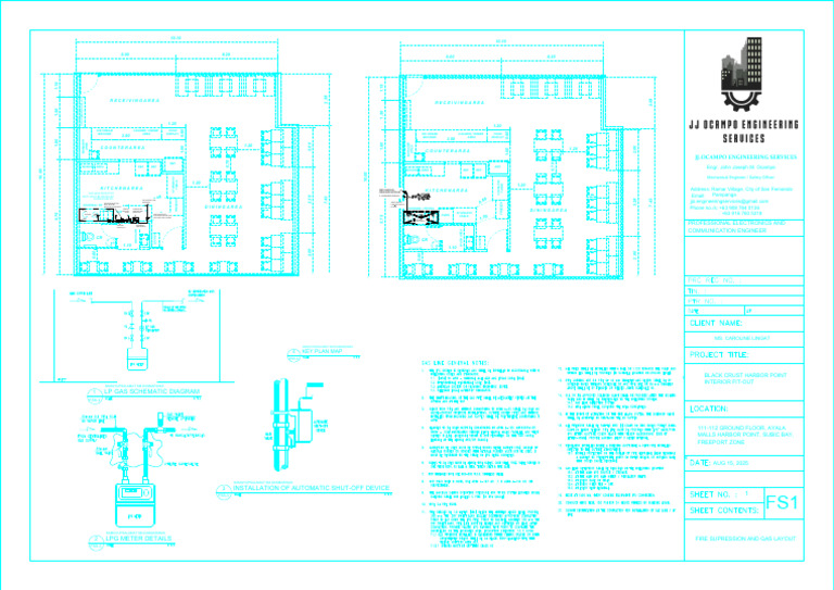 Proposed LPG and Gas Line Plan | PDF | Valve | Equipment