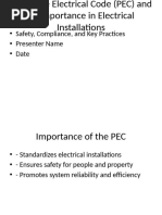 PEC Electrical Symbols Guide | PDF