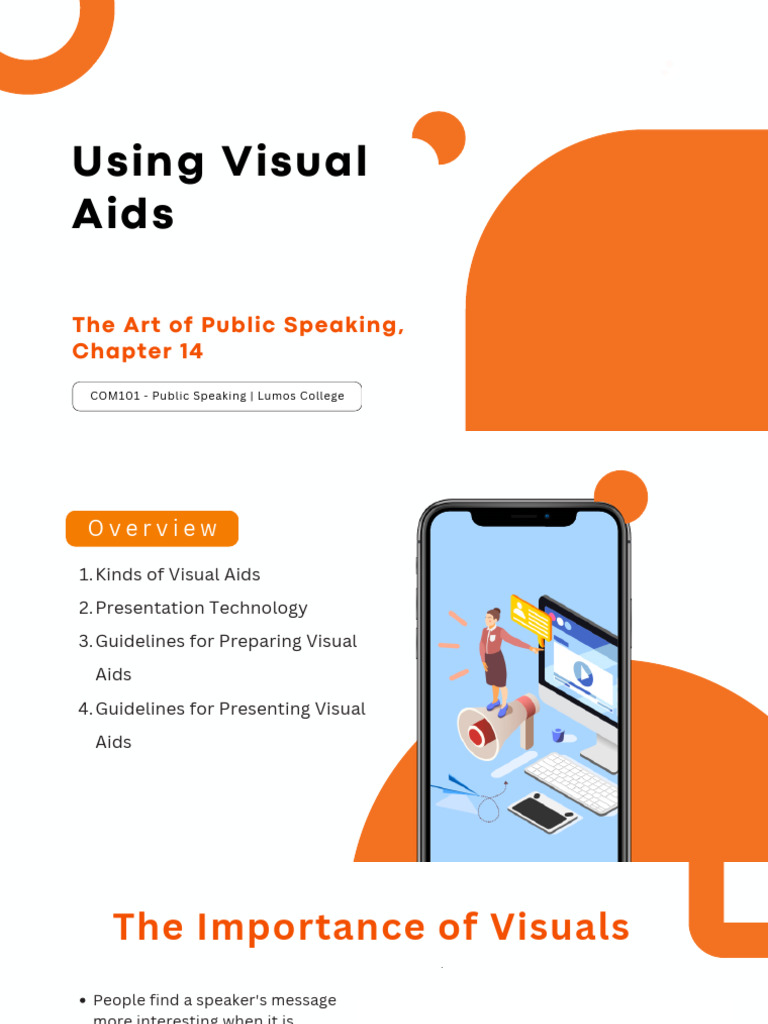 Effective Use of Visual Aids in Speeches | PDF | Human Communication ...