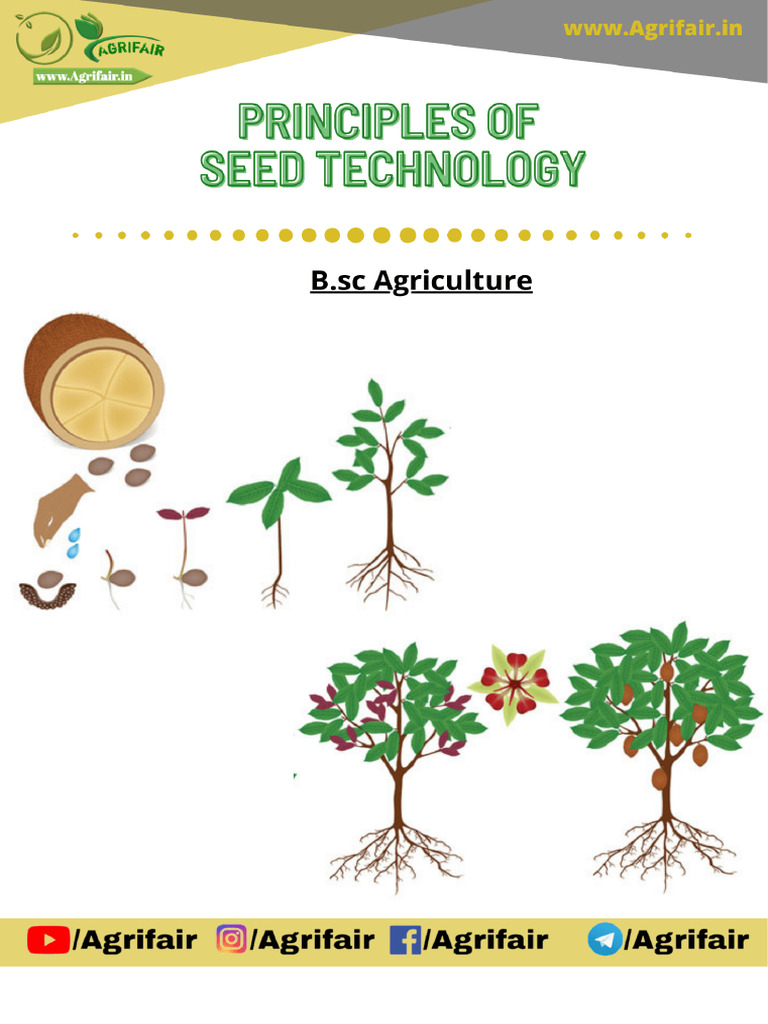 Principles of Seed Technology | PDF | Pollination | Sowing