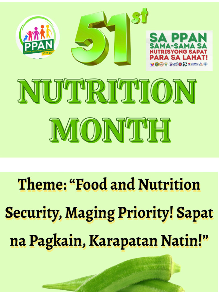 Buwan Ng Nutrisyon Stage Design | PDF