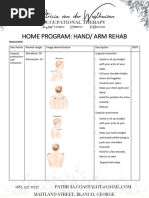 Tendon Glides Exercise Guide | PDF