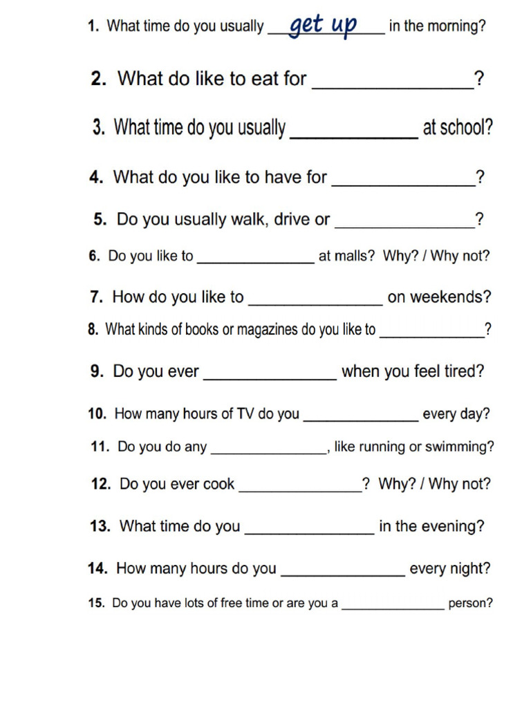 Blankety Blank | PDF