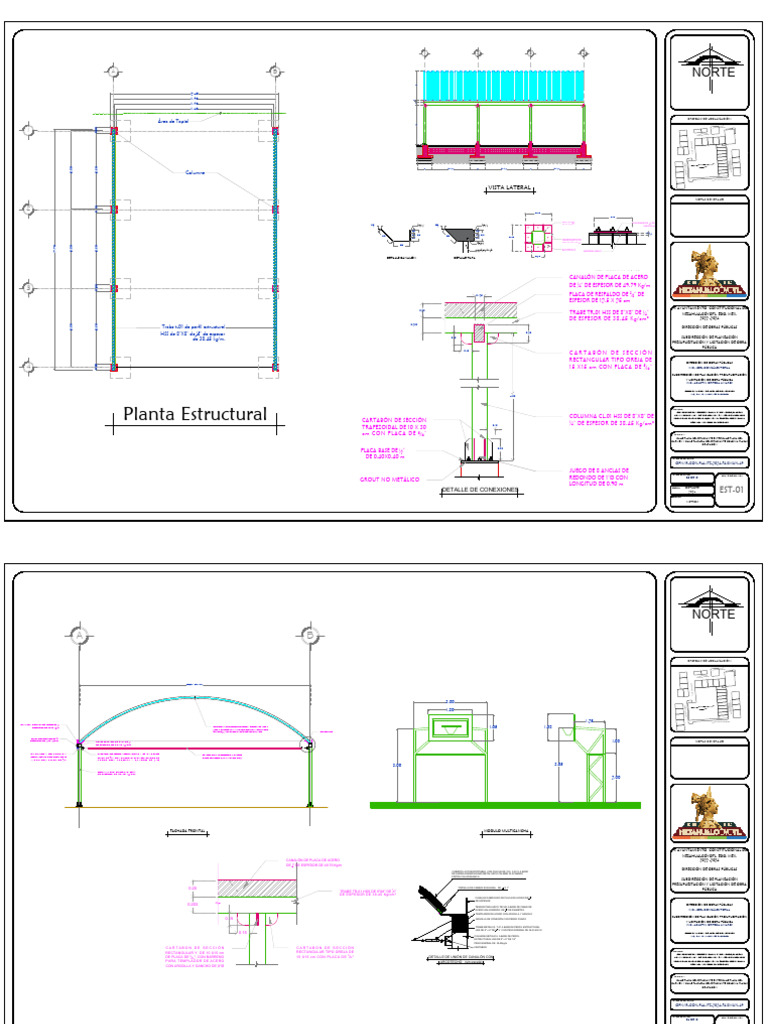 Planos ESTRUCTURALES | PDF