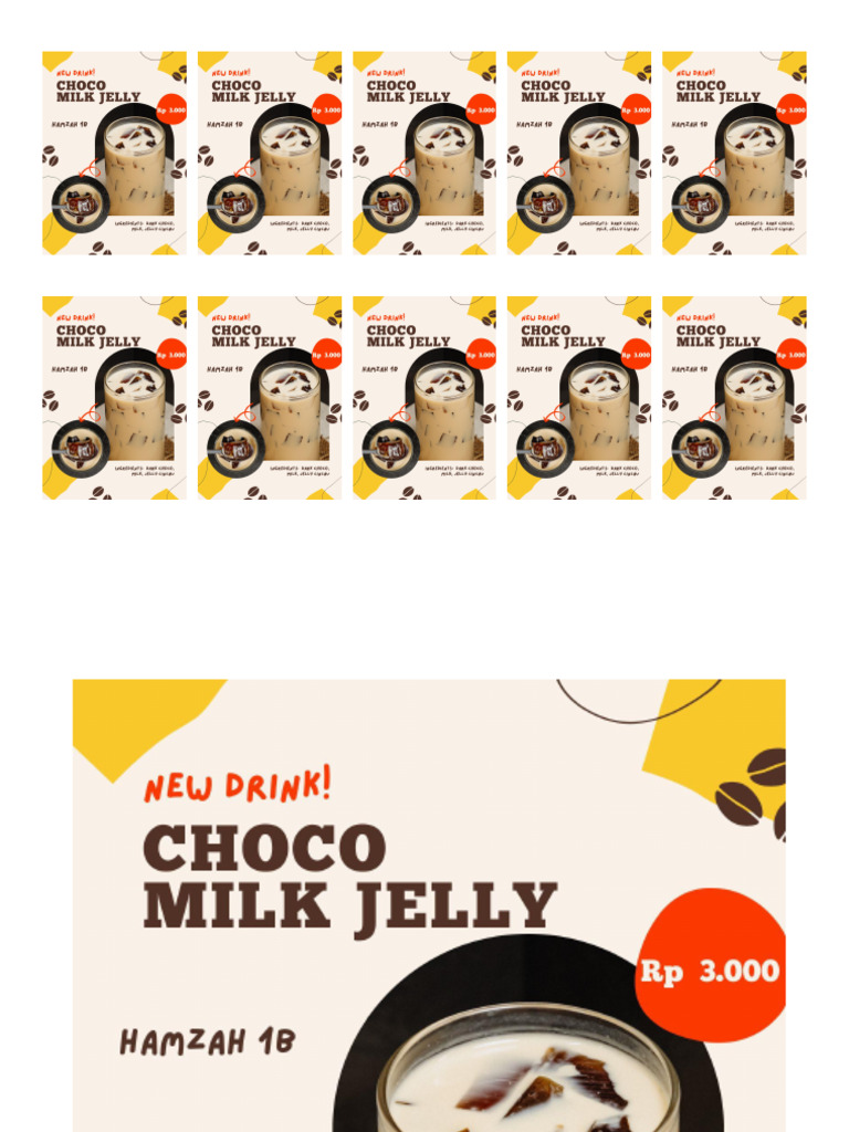 Label Choco Milk | PDF