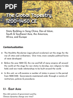 AP World History - Unit 1 Study Guide | PDF | China | World Politics