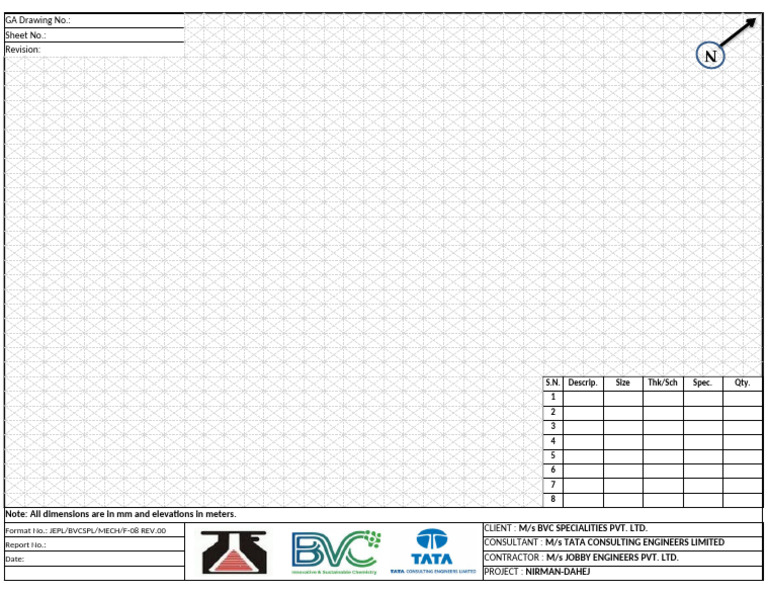 F 08 Iso Draft Sheet A4 Size | PDF