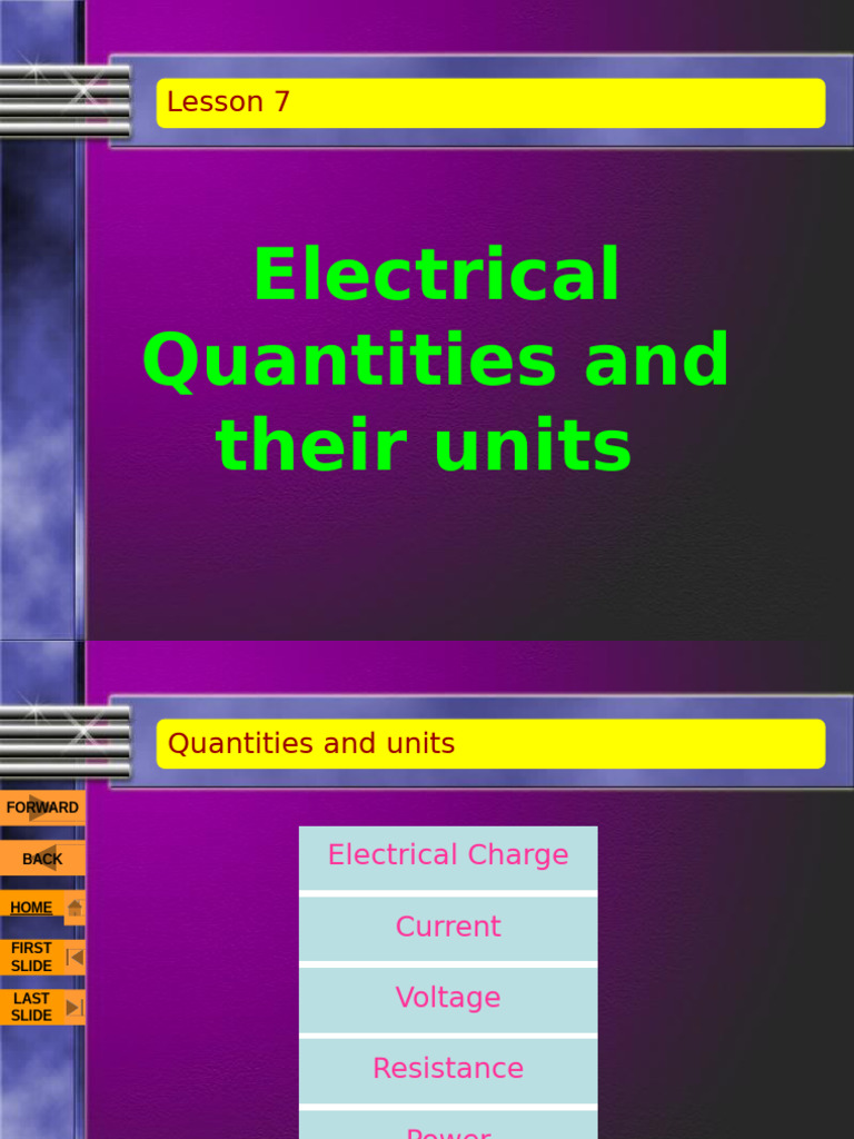 Understanding Electrical Charge Quantity | PDF | Electric Current ...