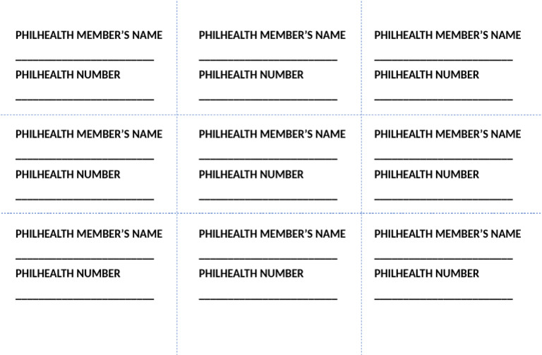 Philhealth Member | PDF