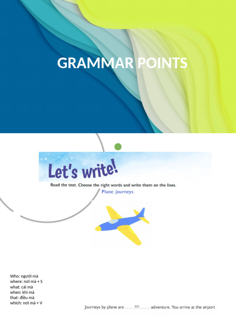 Grammar Points | PDF