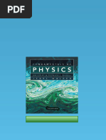Halliday Resnick S Fundamentals of Physics 12e Extended All 44 Chapters David Halliday ...