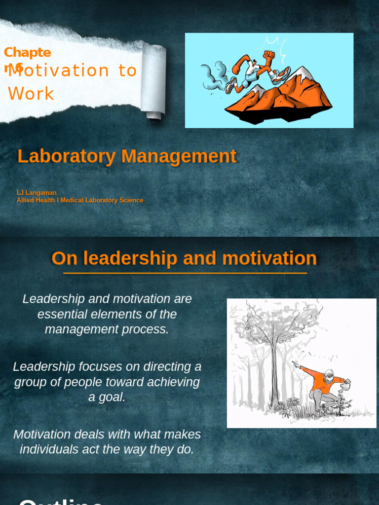 Topic 5 Motivation To Work | PDF | Motivational | Motivation