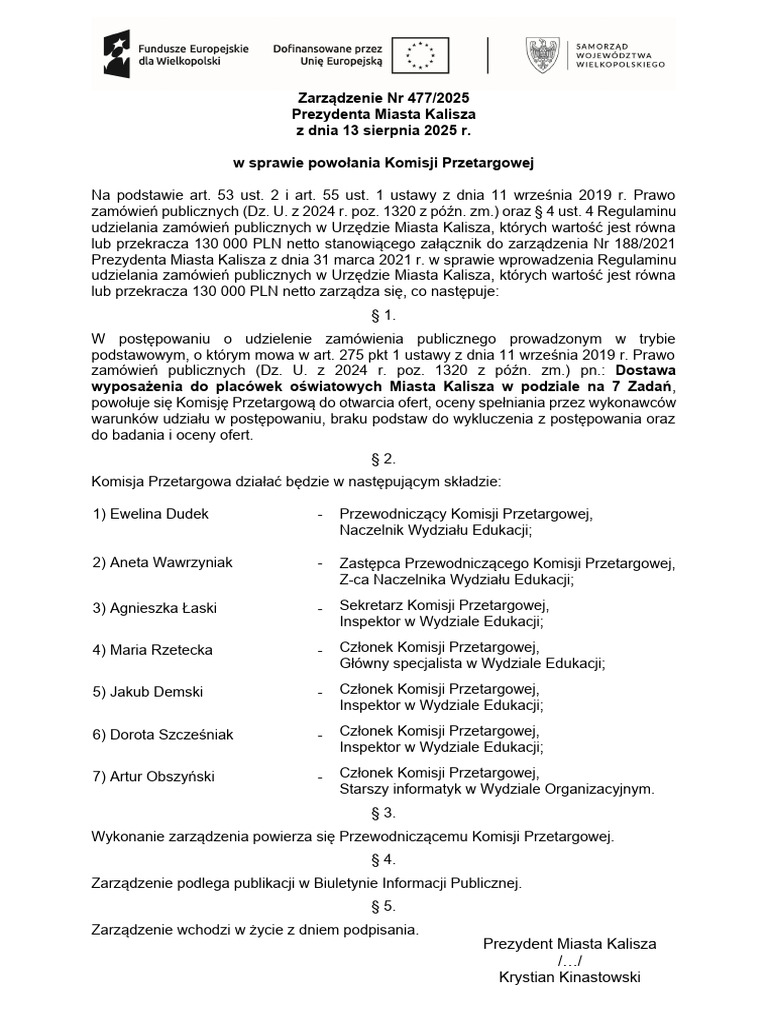 477 Zarz 2025 | PDF