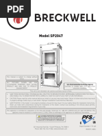 King Kp130 Pellet Stove | PDF | Stove | Chimney