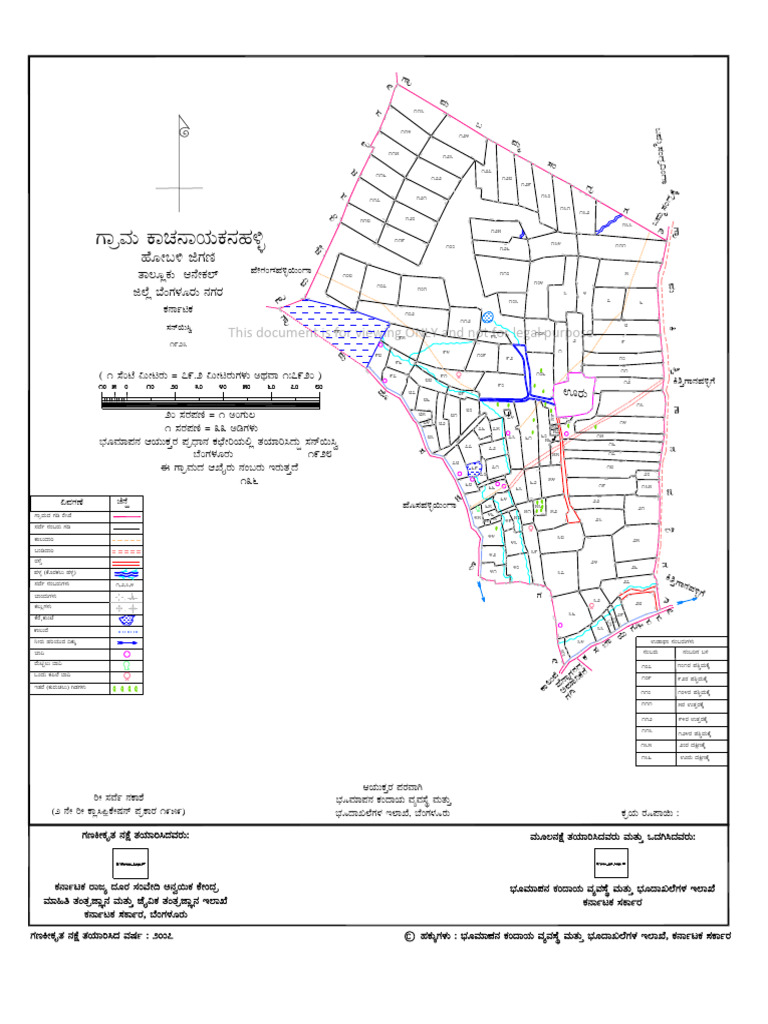 RevenueMap Kachenayakanahalli Bhm-db-pp05 District Mapshared 18917 | PDF