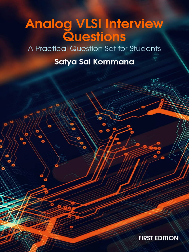 Analog VLSI Interview Questions Guide | PDF | Mosfet | Operational ...
