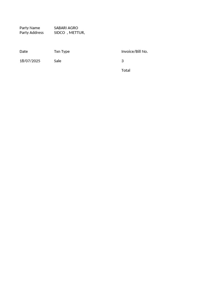 Party Report | PDF