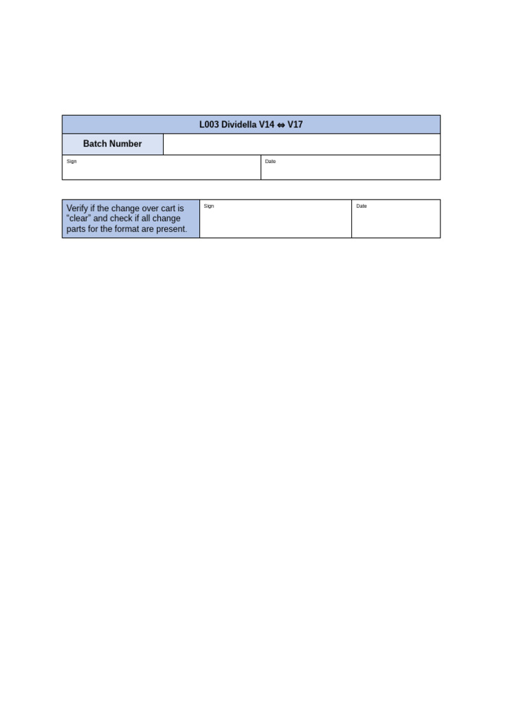 L003 Dividella V14 To V17 - v0.2 | PDF
