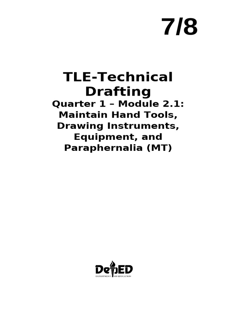 Maintain Drawing Tools and Equipment | PDF | Drawing | Pencil