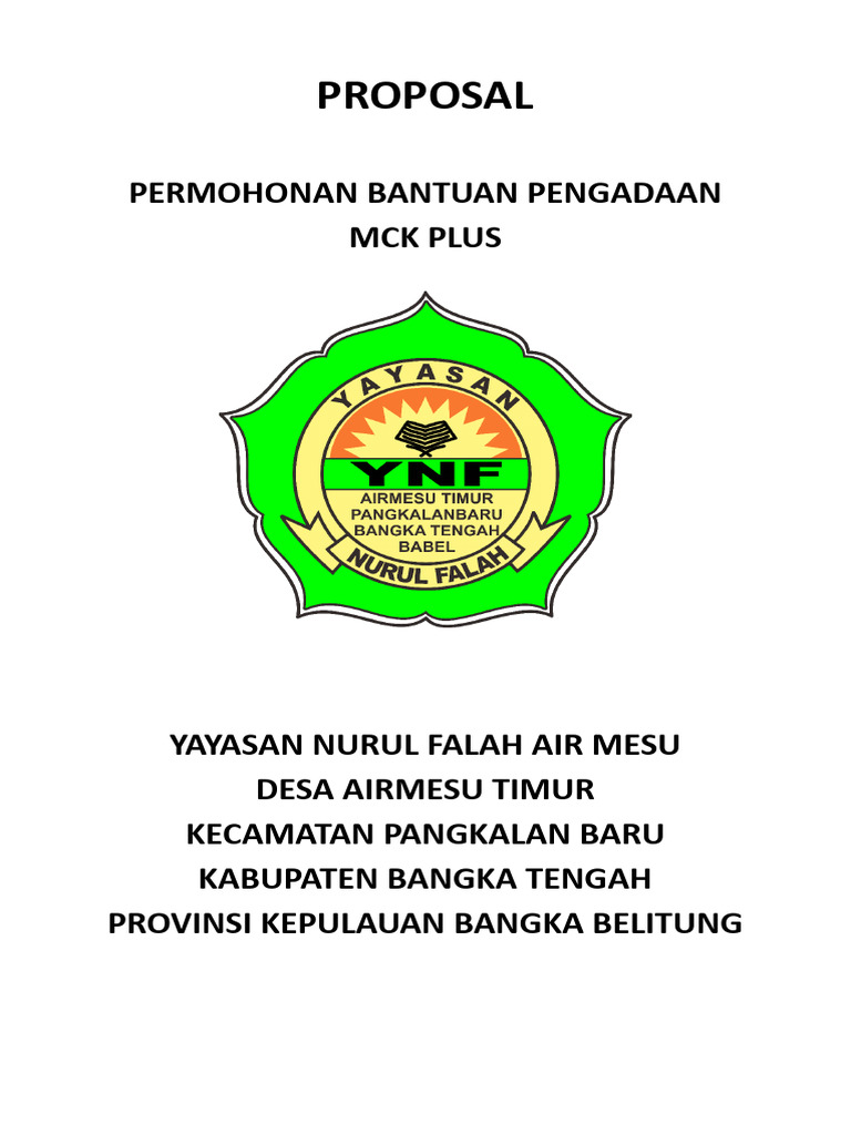 Proposal MCK Plus 2025 | PDF