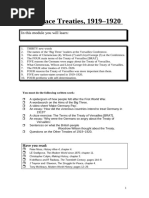 Aims of the Big Three at Versailles | PDF | World War I Reparations ...