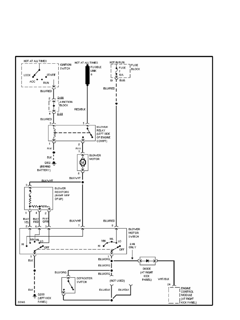 System Wiring Diagrams Heater Circuit | PDF