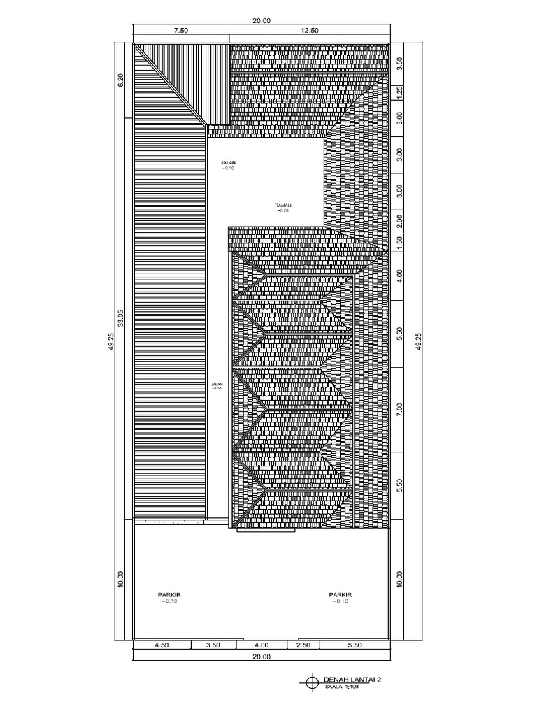 Contoh Denah Atap | PDF
