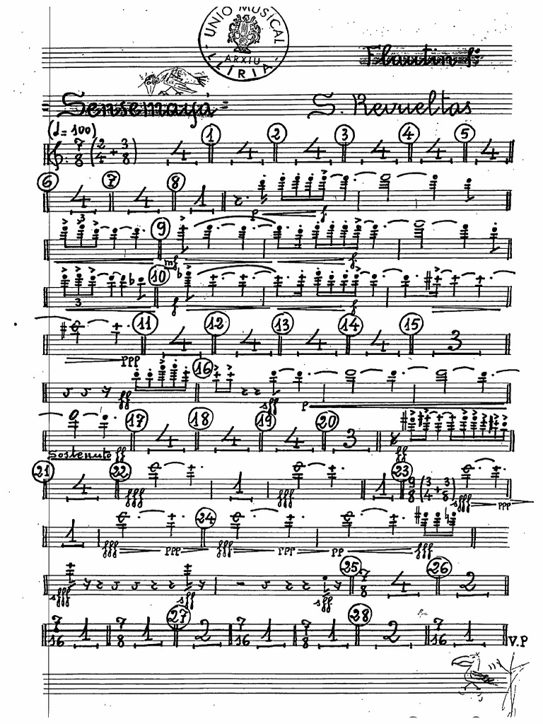 Sensemayá Banda Partituras | PDF