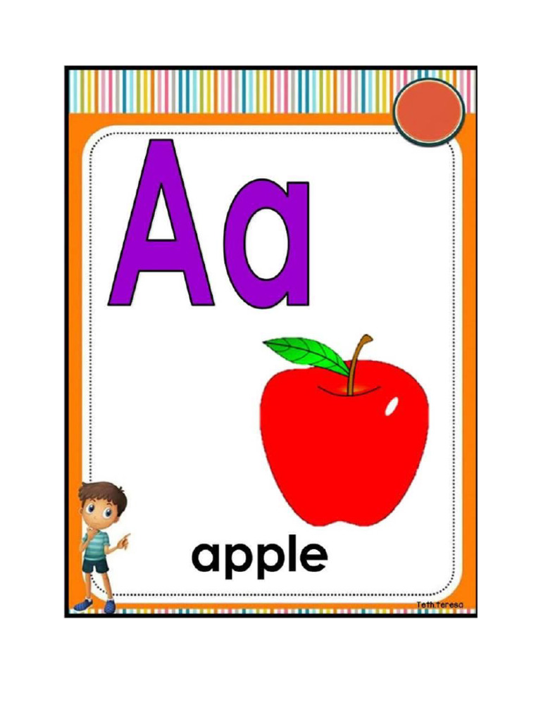 Alphabet Charts Aa-Zz | PDF