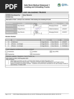 Method Statement For The Loading, Unloading and Shifting of Material ...