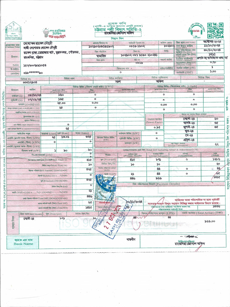 Electricity Bill | PDF