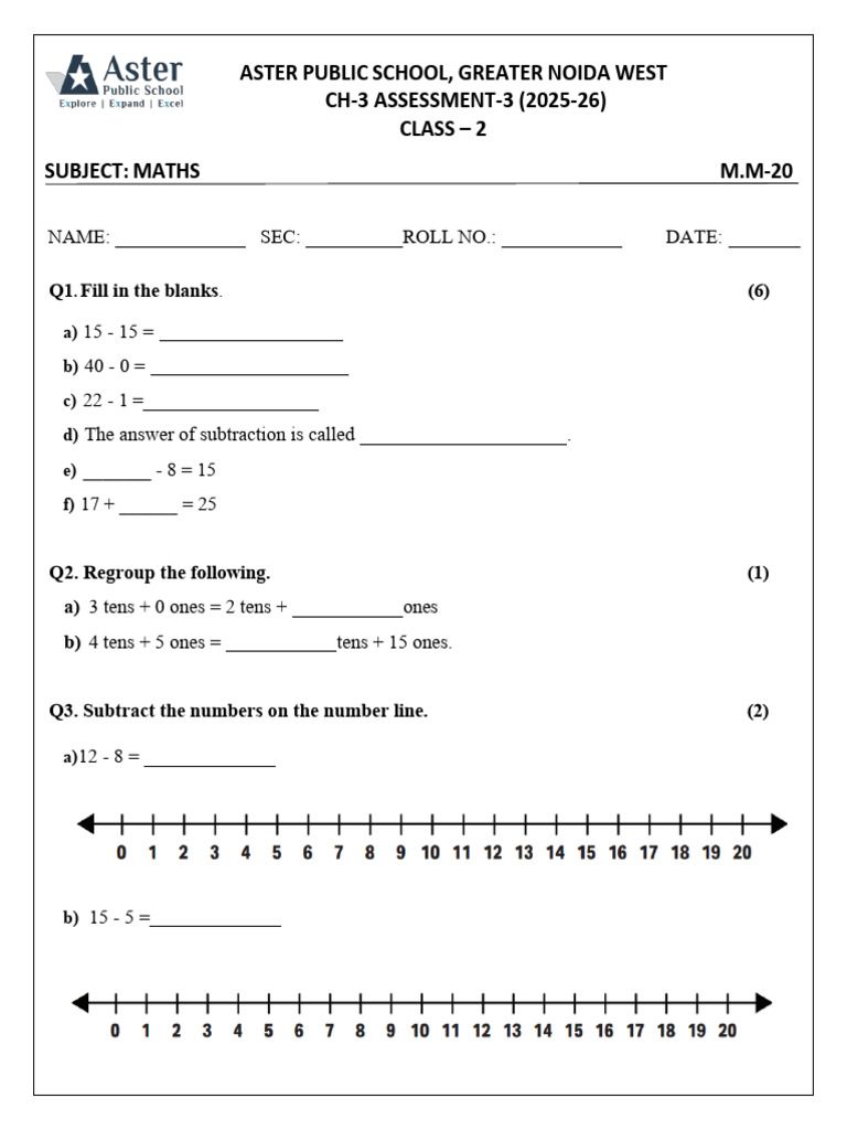 CH 3 Assessment 3, (Day 4) | PDF