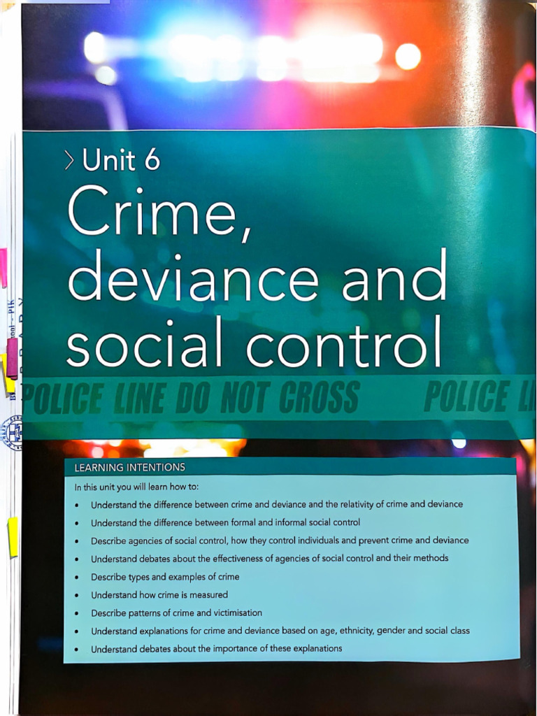 Sociology: Unit 6 New Version | PDF
