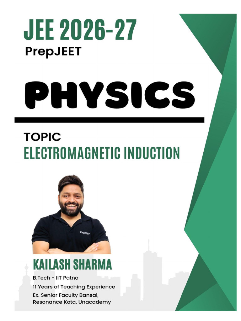 Electromagnetic Induction Sheet | PDF | Inductance | Inductor