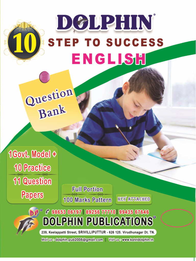 Namma Kalvi 10th English Model Question Papers With Answer Key 215797 | PDF