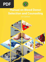 Blood Donor Selection Guidelines 2025 | PDF | Blood Donation | Coronary ...