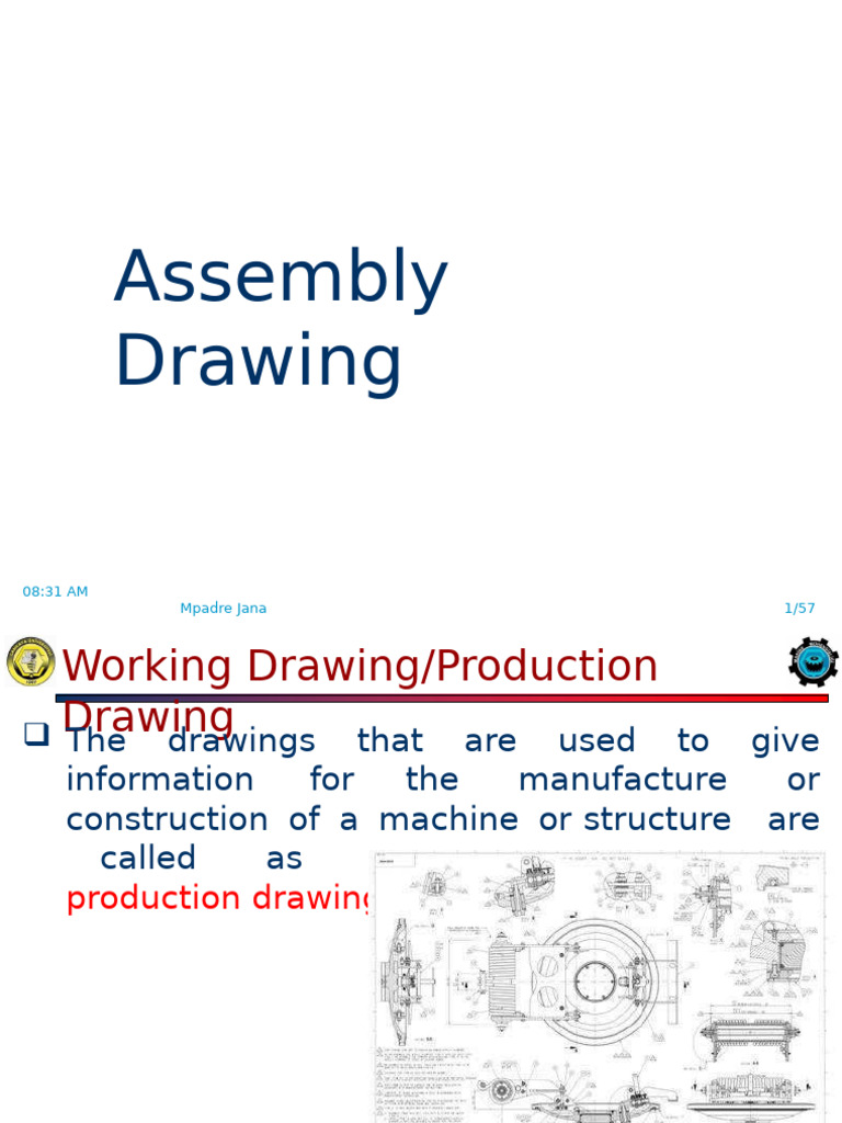 Understanding Assembly Drawings | PDF | Drawing