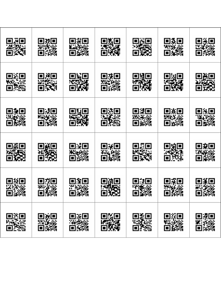 Qrcodes Fullcell | PDF