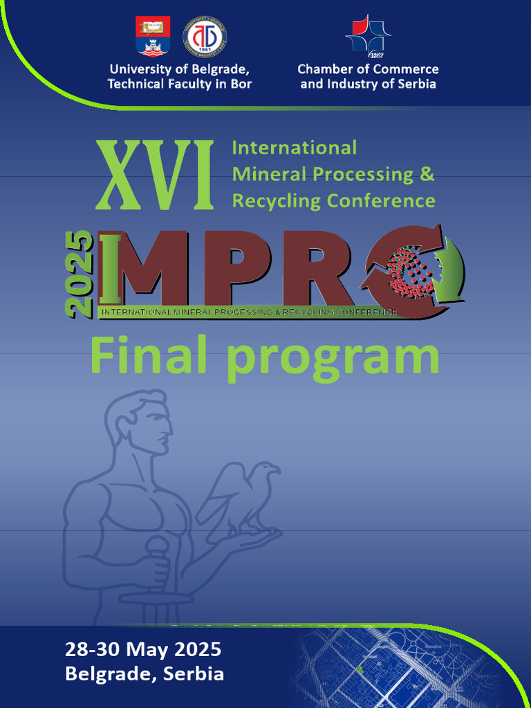 IMPRC 2025 Final Program | PDF | Serbia | Ore