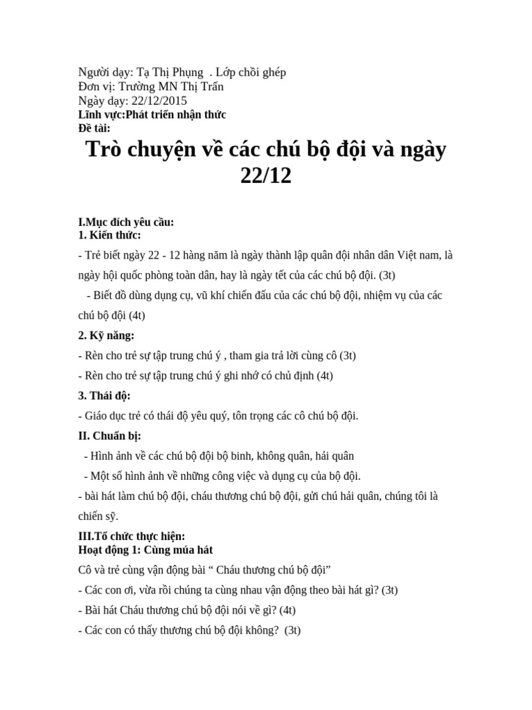 Tro Chuyen Ve Cac Chu Bo Doi Va Ngay 2212 | PDF
