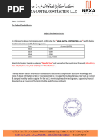 Turnover Declaration Letter | PDF | Public Finance | Taxes