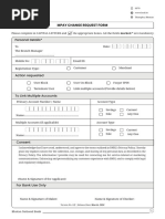 Personal Internet Banking Application Form - Rev 121021 | PDF | Online ...