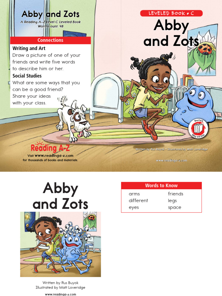4 Abby and Zots | PDF | Reading (Process) | Literacy