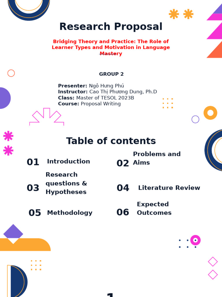 Research Proposal For College Students by Slidesgo | PDF | Planets | Planets In Astrology
