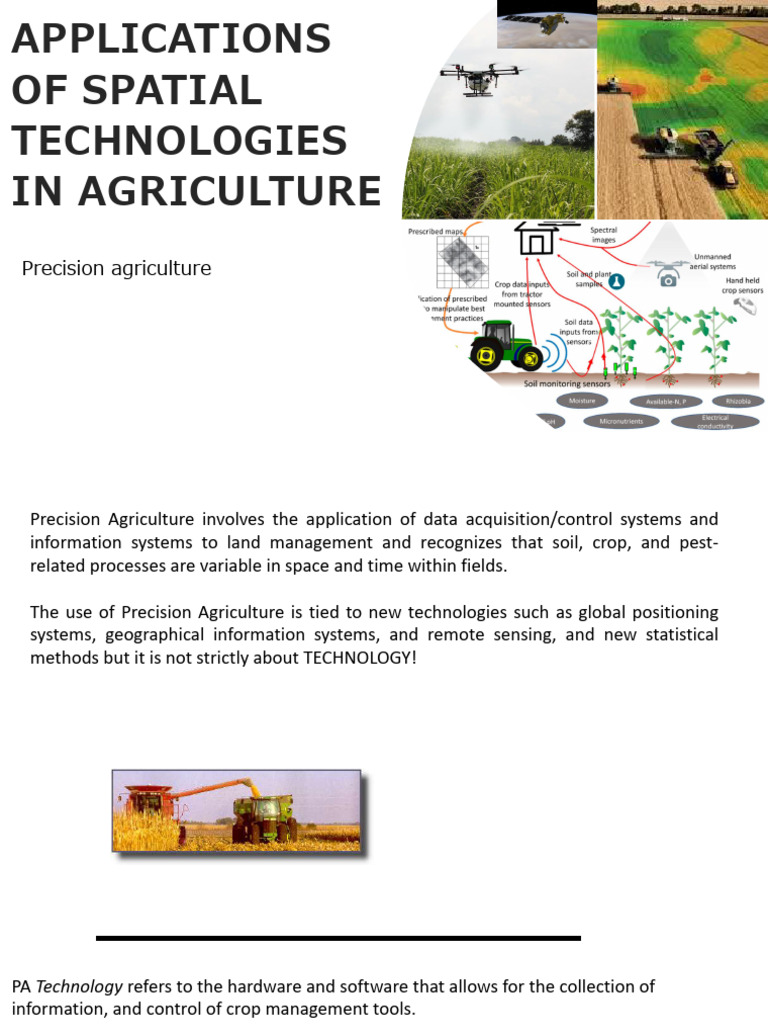 Applications of Spatial Technologies in Agricultur - 250303 - 133138 ...