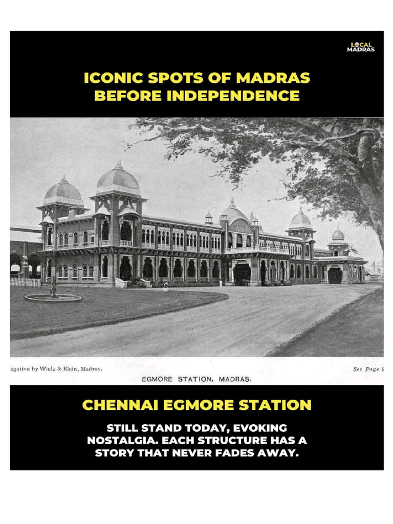Old Chennai Egmore | PDF